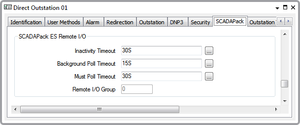 DNP3 SCADAPack Driver Guide - Configure SCADAPack ES Remote I/O Properties (Configuring DNP3 ...